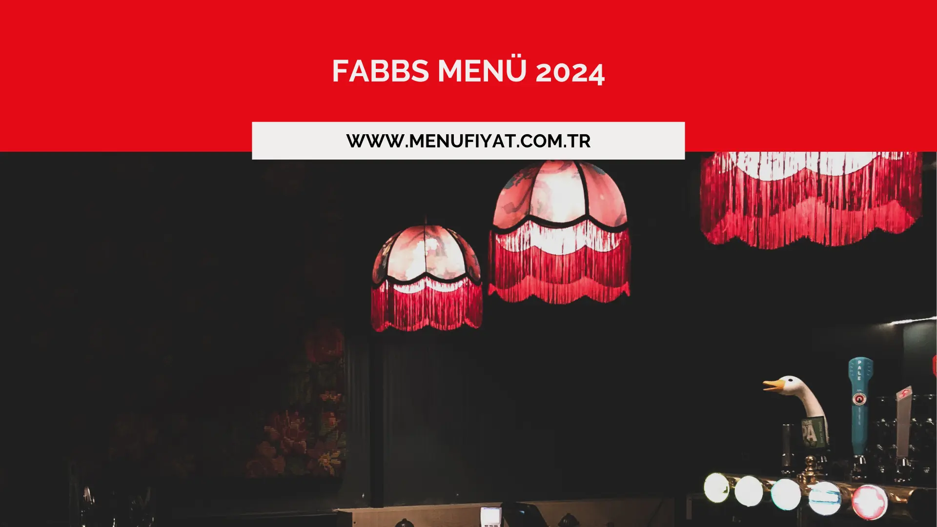 Fabbs Menü 2024 - Menu Fiyat