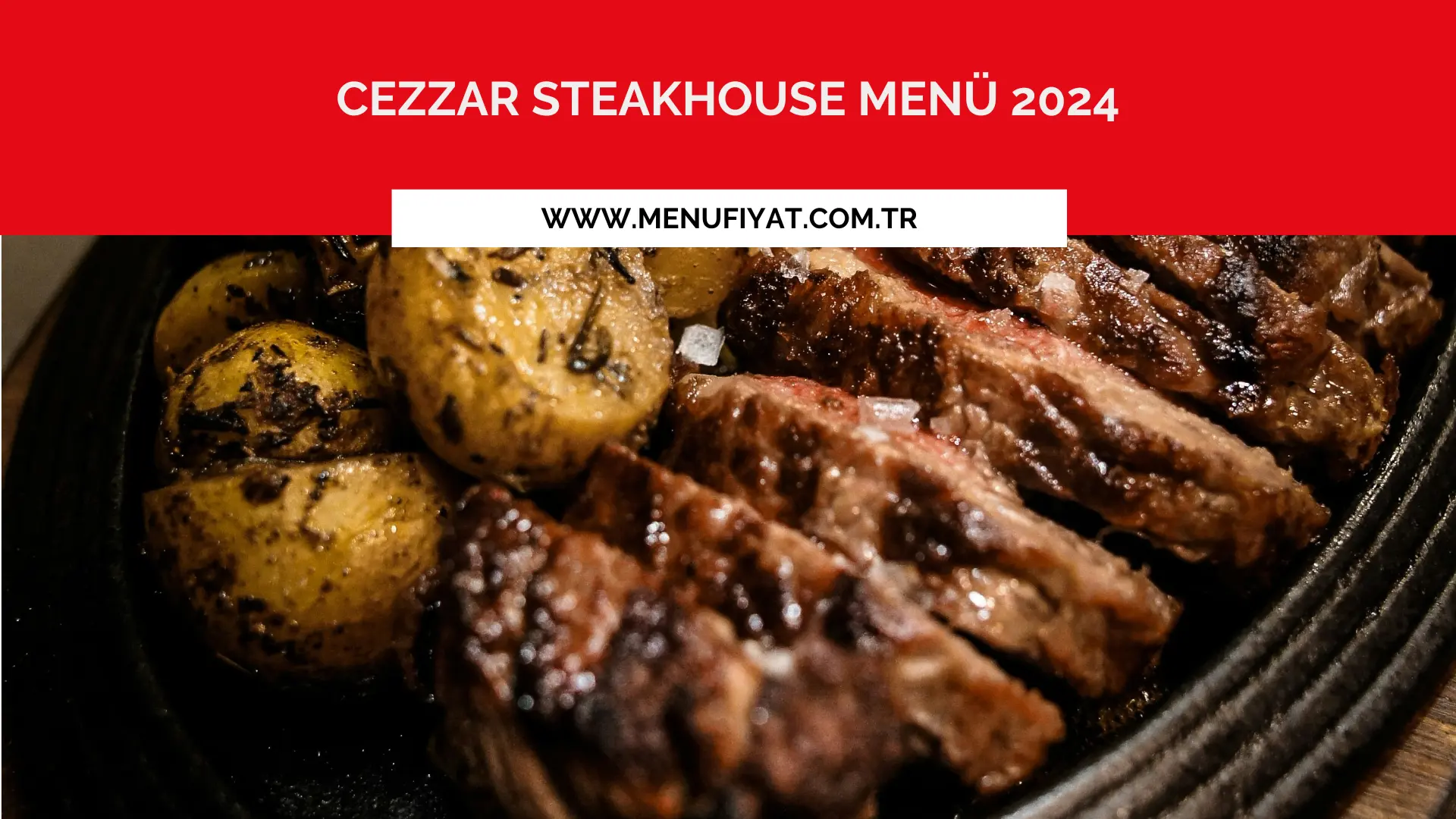 Cezzar Steakhouse Menü 2024 - Menu Fiyat