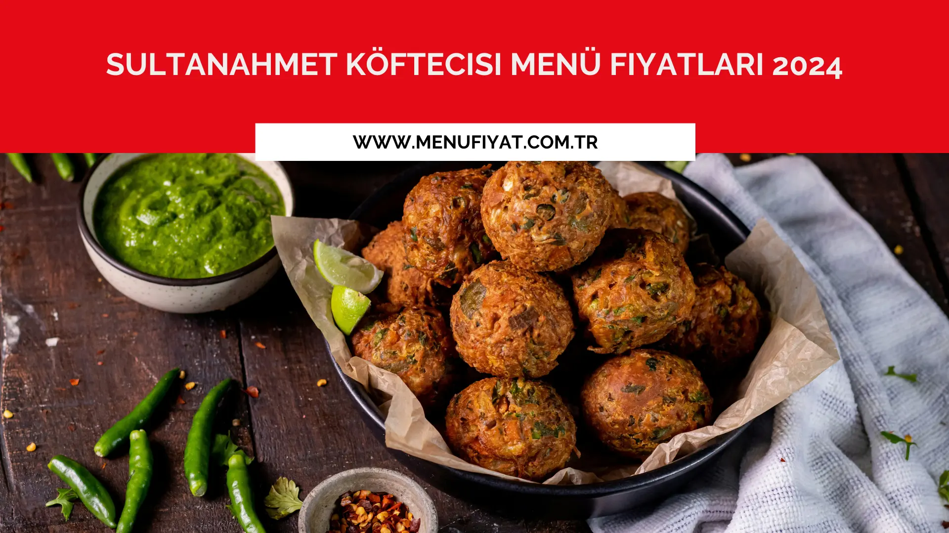 Sultanahmet Köftecisi Menü Fiyatları 2024 - Menu Fiyat